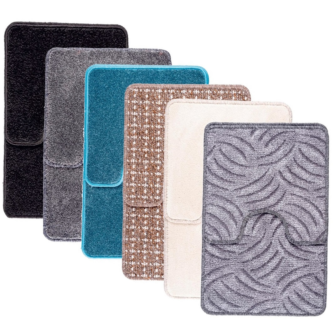 Kobercové predložky do WC 2D