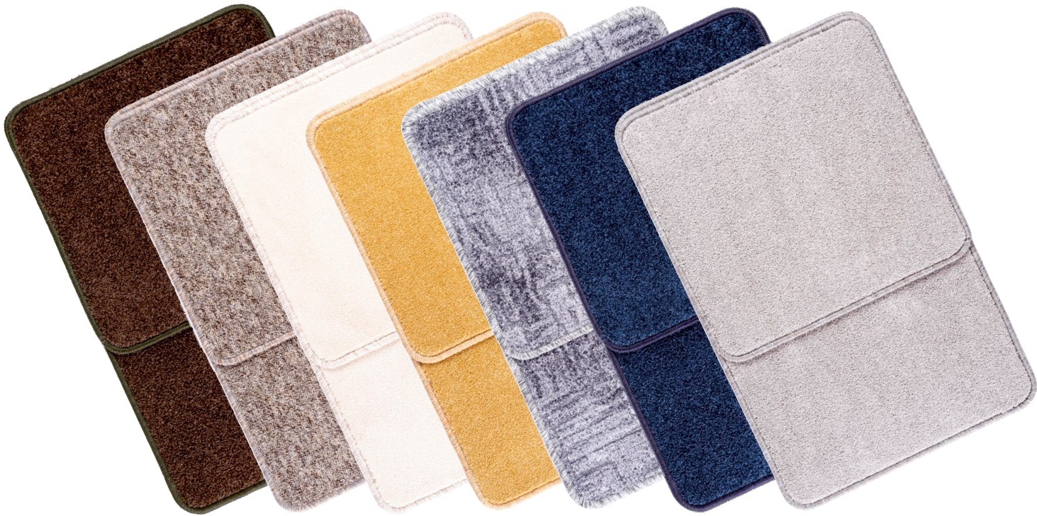 Kobercové predložky do WC 2D